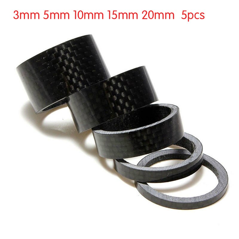 1/8" Matt UD Carbon Bicycle Spacer Set 3K Glossy C... – Grandado