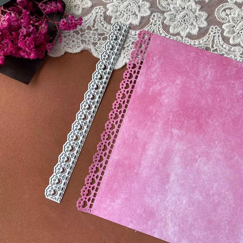 Lace Decorative Cards Edges Metal Cutting Dies Ste... – Vicedeal