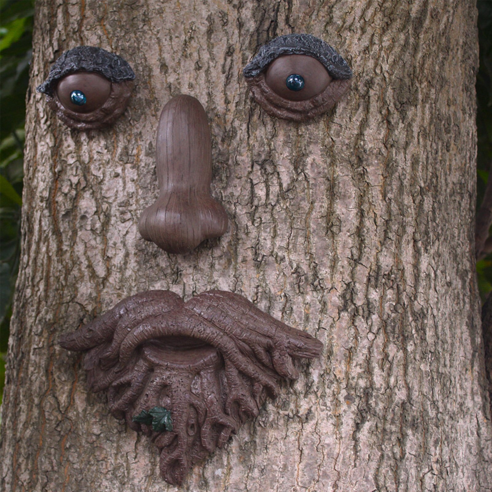 Outdoor Tree Face Decor Old Man Tree Hugger Resin ... – Vicedeal