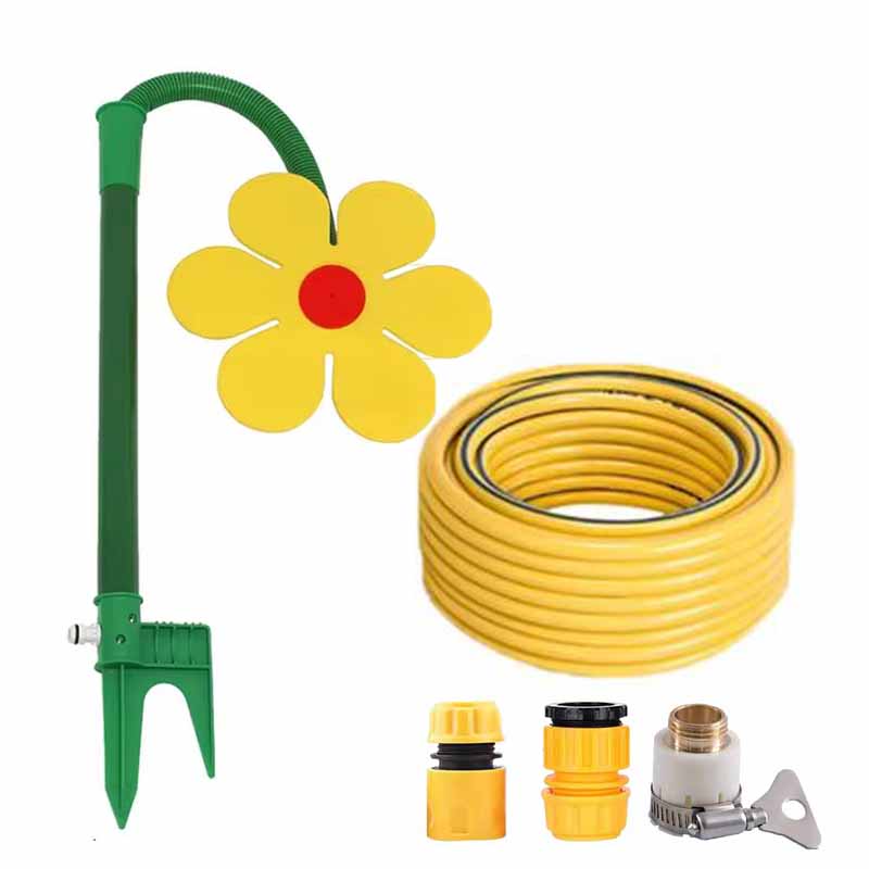 Garden Lawn Sprinkler Flower Shape razy Spin 720 R... – Grandado