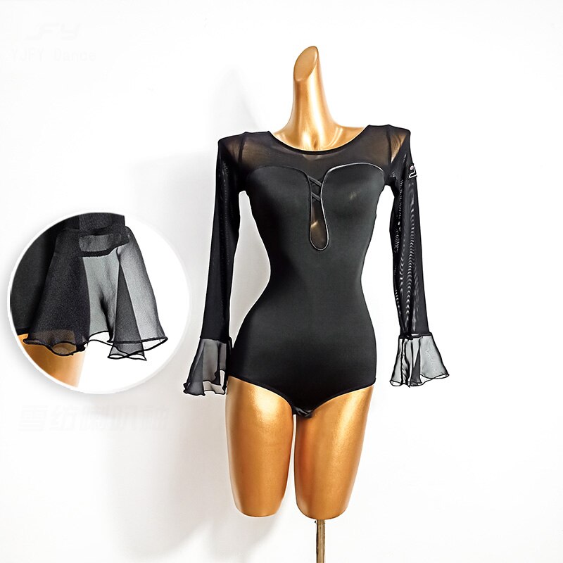 Women's national standard dance one-piece tops mes... – Grandado