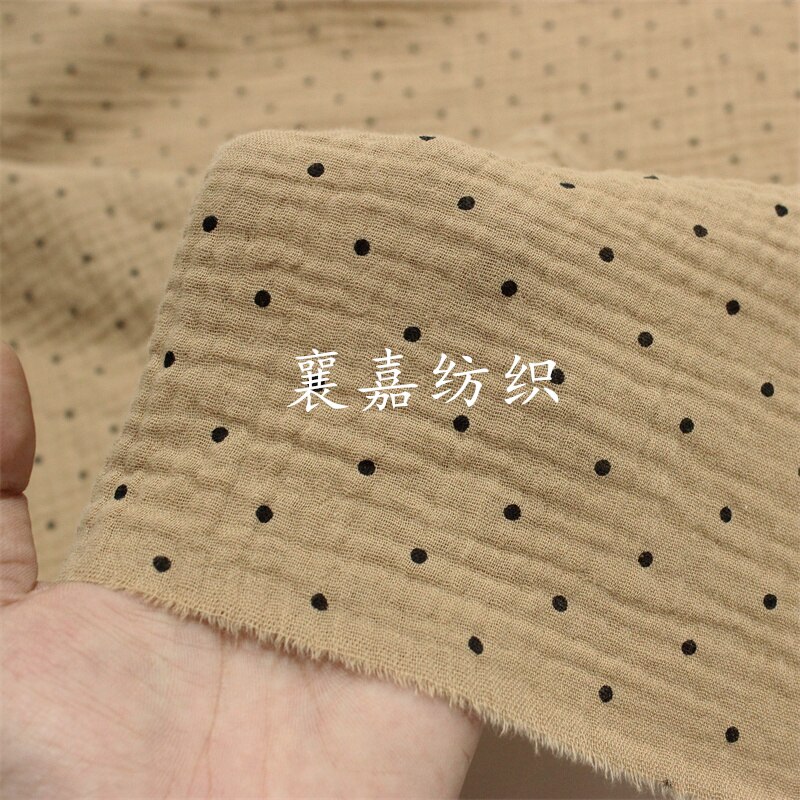 Double Layer Cotton Gauze Baby Cotton Crepe Classi... – Vicedeal