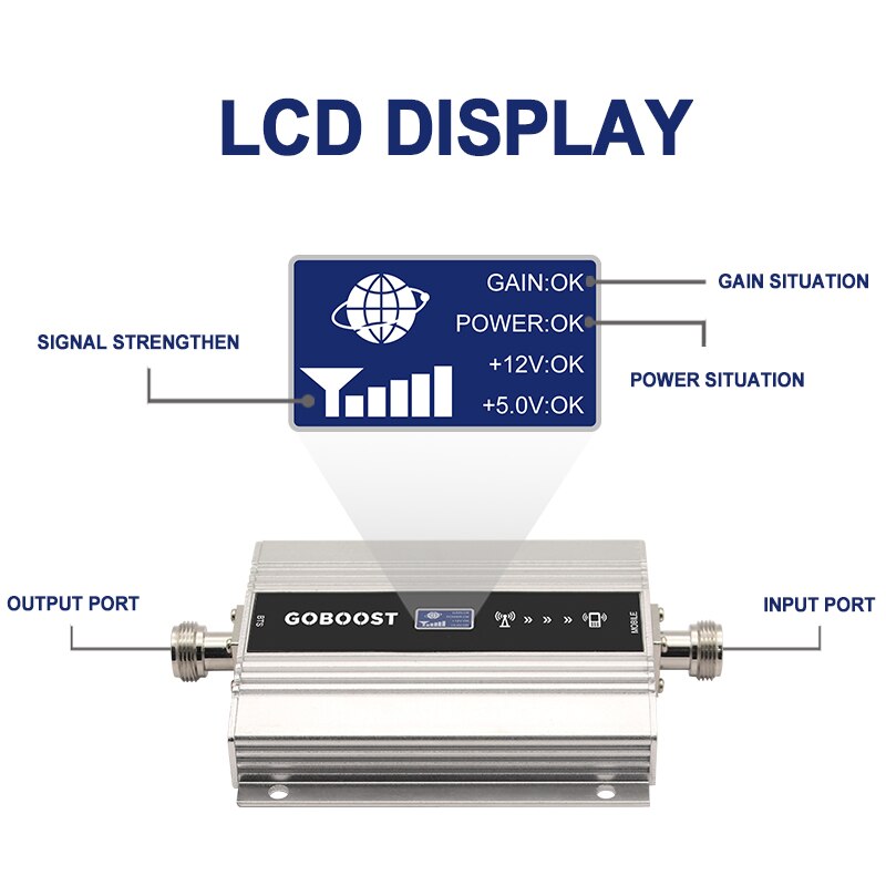 GOBOOST GSM 900MHZ Cellular Amplifier Signal Boost... – Vicedeal