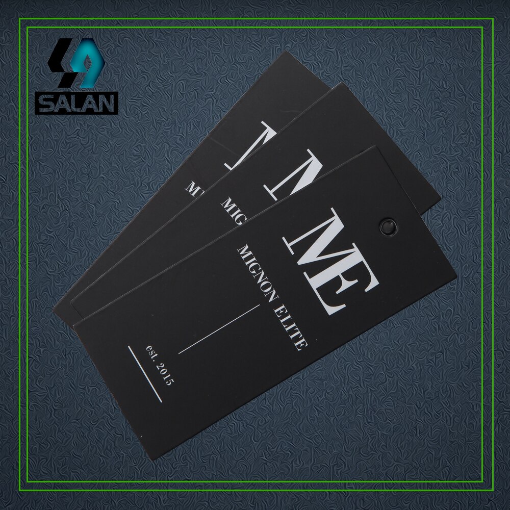 Custom clothing paper printed hang tags price list... – Grandado