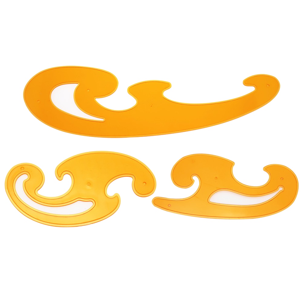 3pcs Craft Multifunctional Drawing Tool French Cur... – Grandado