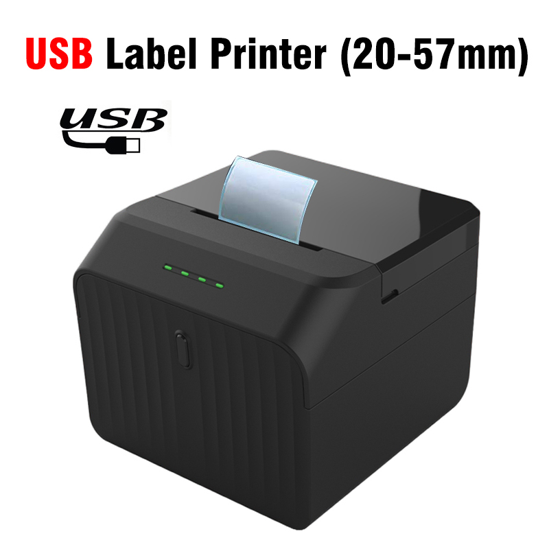 58Mm 2 Inch Thermische Bonprinter Label Sticker Ma... – Vicedeal