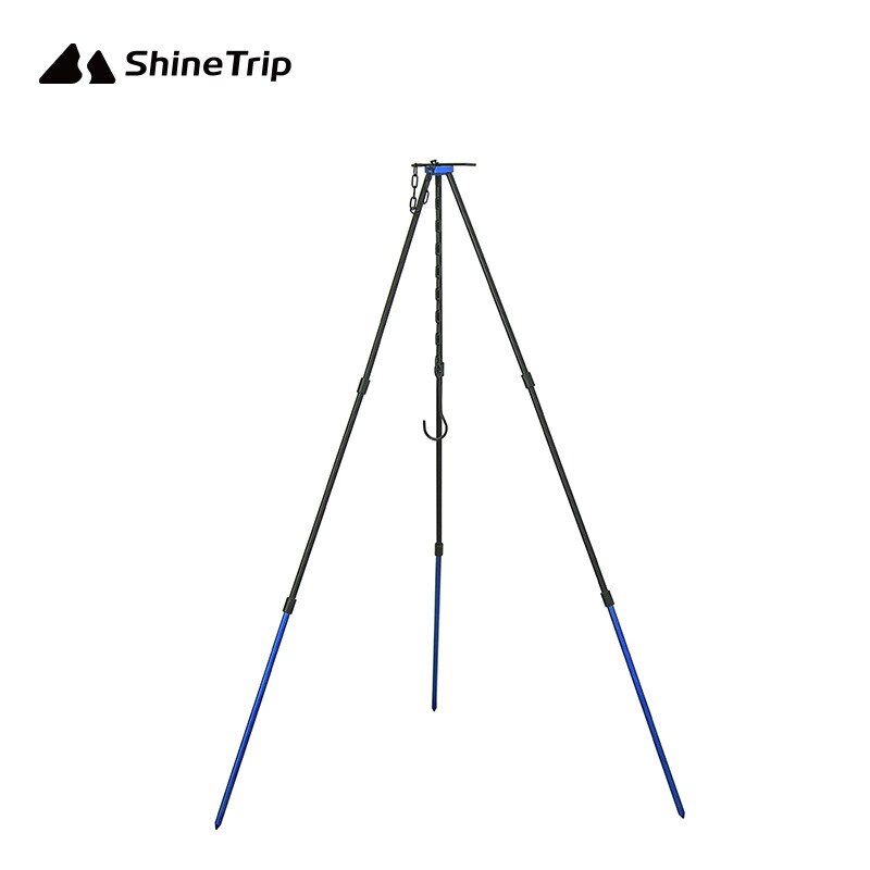 ShineTrip Camping Picnic Cooking Tripod Hanging Po... – Grandado