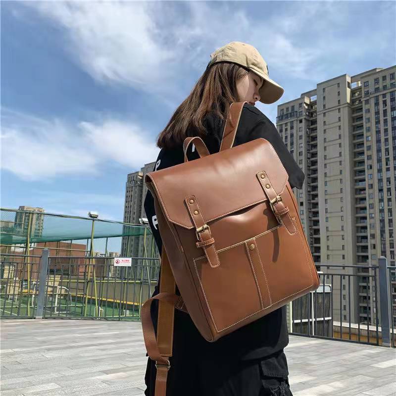 Retro Casual Backpack Men's Backpack Computer ... – Vicedeal