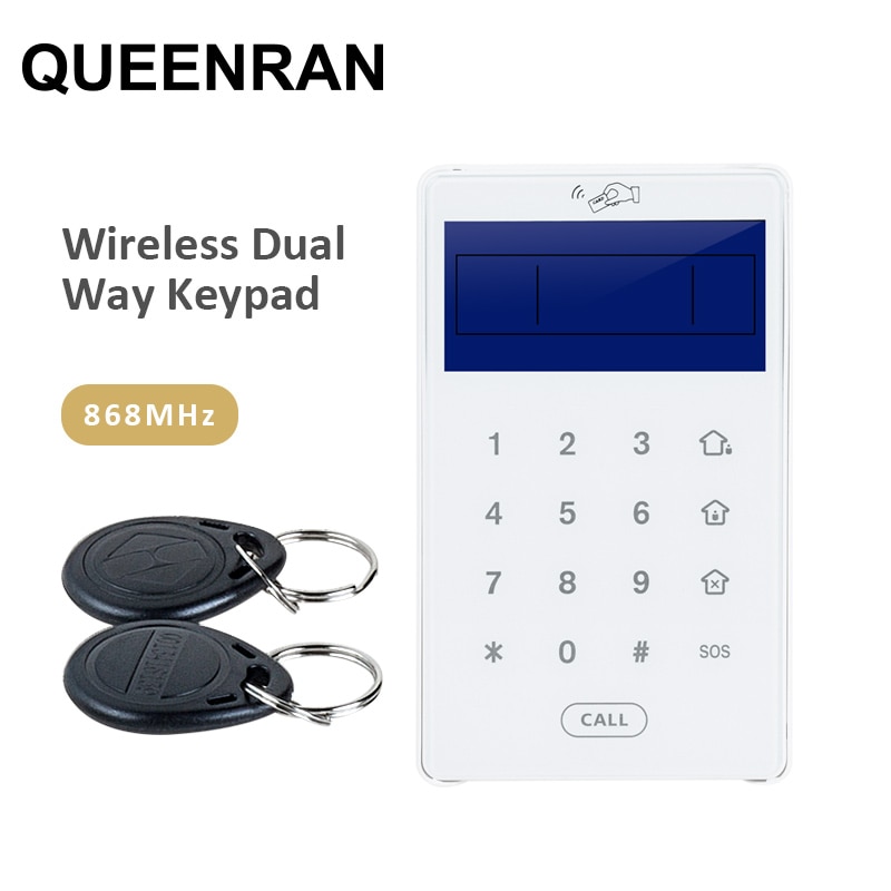 PB-503R Wireless Touch Keypad Dual Way Keypad with... – Grandado