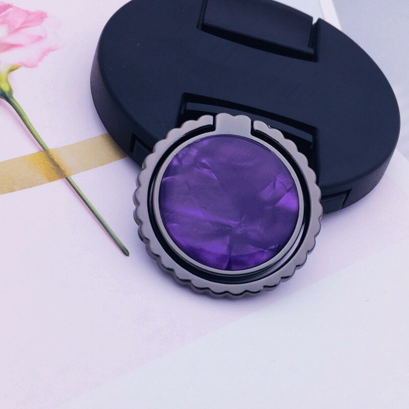 1Pc Ronde Metalen Shell Vinger Ring Telefoon Stand... – Grandado