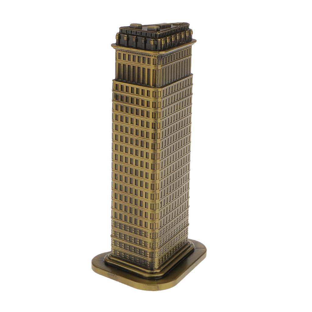 18cm Bronze Flatiron Building Model Building Model... – Grandado