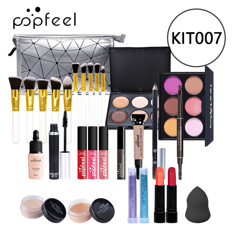 POPFEEL makeup set female beginner student novice ... – Grandado