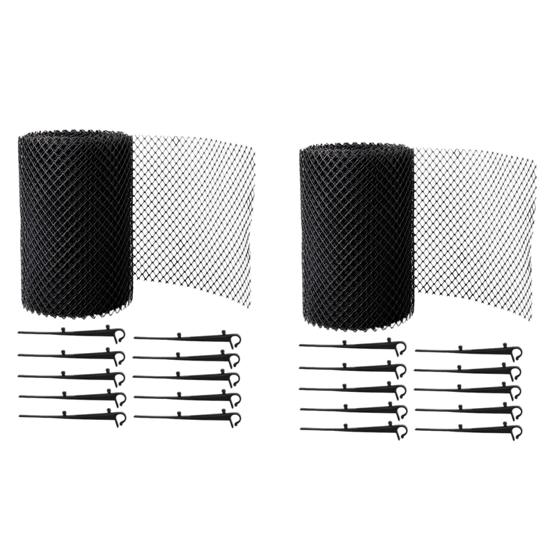 2 Pcs Gutter Guard Mesh Gutter Downspout Splash Gu... – Grandado
