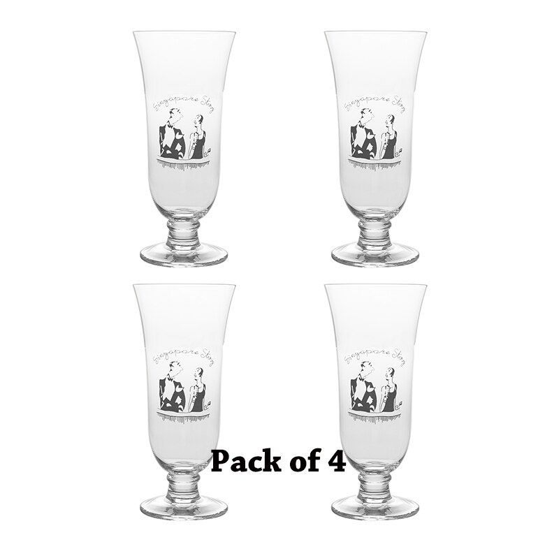 4PCS Singapore Sling Glasses, Cocktail Glasses, Lo... – Grandado