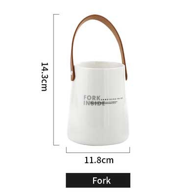 1Pcs Ceramic Tableware Storage Barrel Fruit Plate/... – Vicedeal