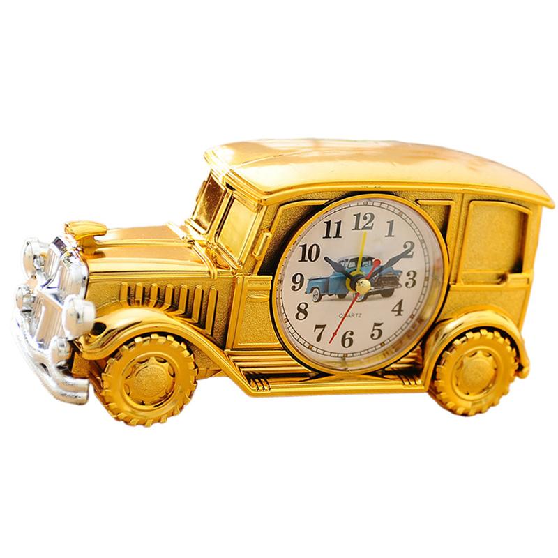 Classic Car Shape Clock Desktop Alarm Clock Bedsid... – Grandado