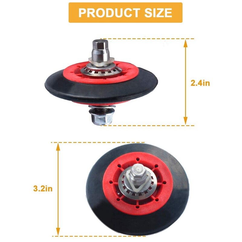 4 Pack of 4581EL2002C Dryer Drum Roller Assembly F... – Vicedeal