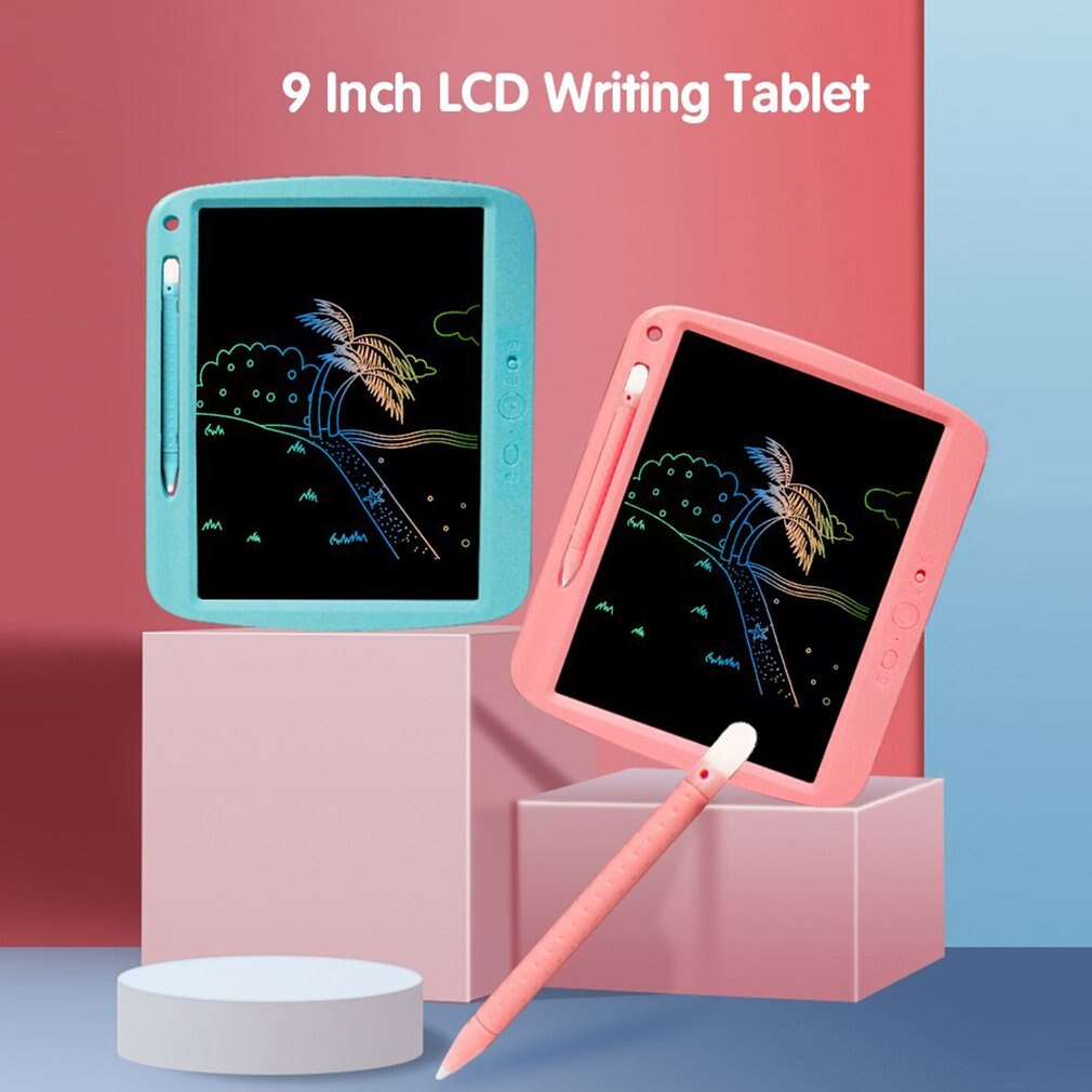 9 Inch LCD Color Rechargeable Children's Writing B... – Vicedeal