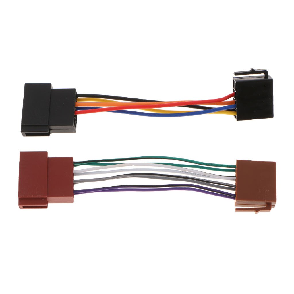 Car 16 Pin ISO Radio Wiring Harness Adapter Cable ... – Grandado