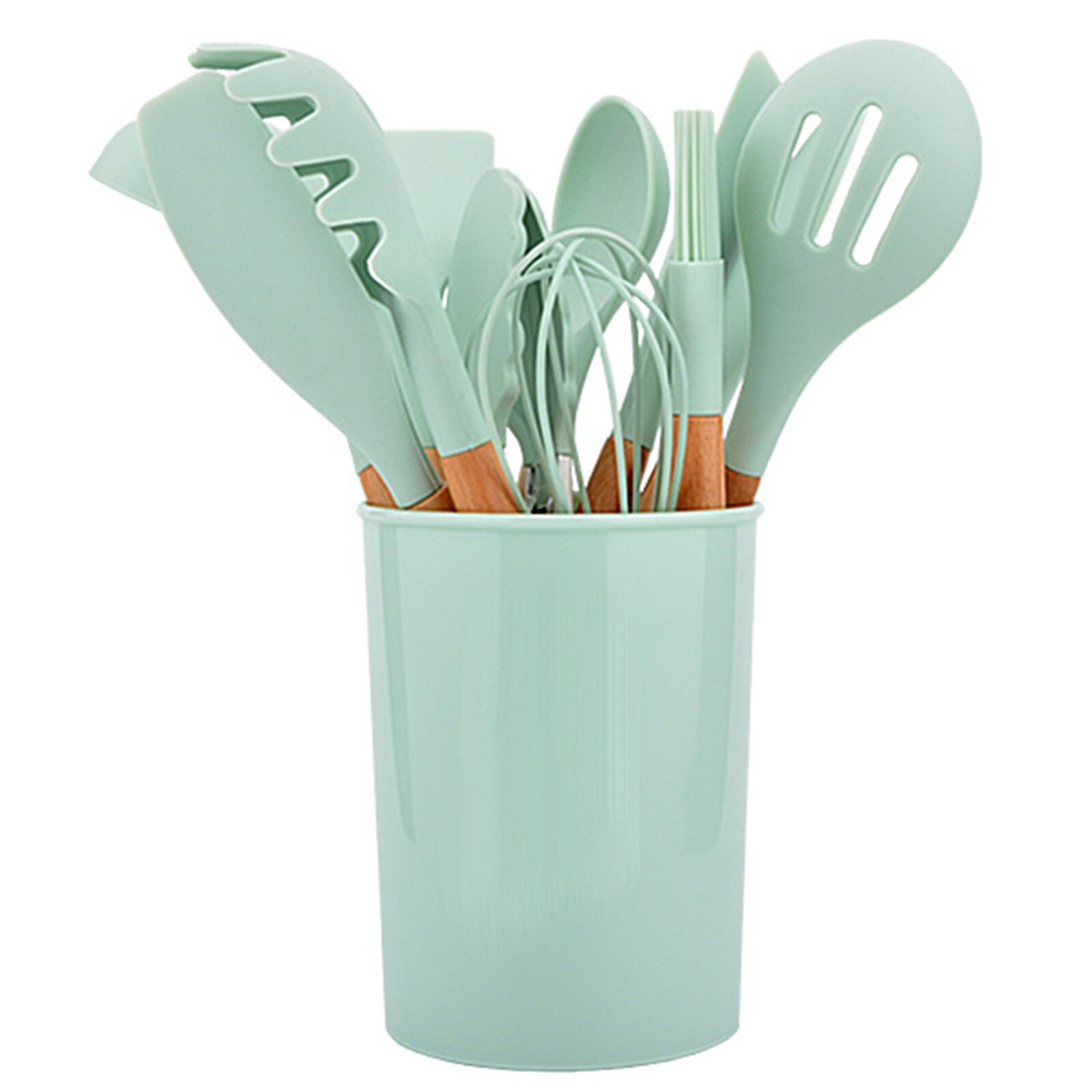 12 Stuks Keuken Siliconen Kookgerei Set Koken Tool... – Grandado