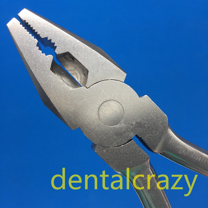 20 cm Platte Neus Tang Met Gekarteld Jaws Veterina... – Grandado