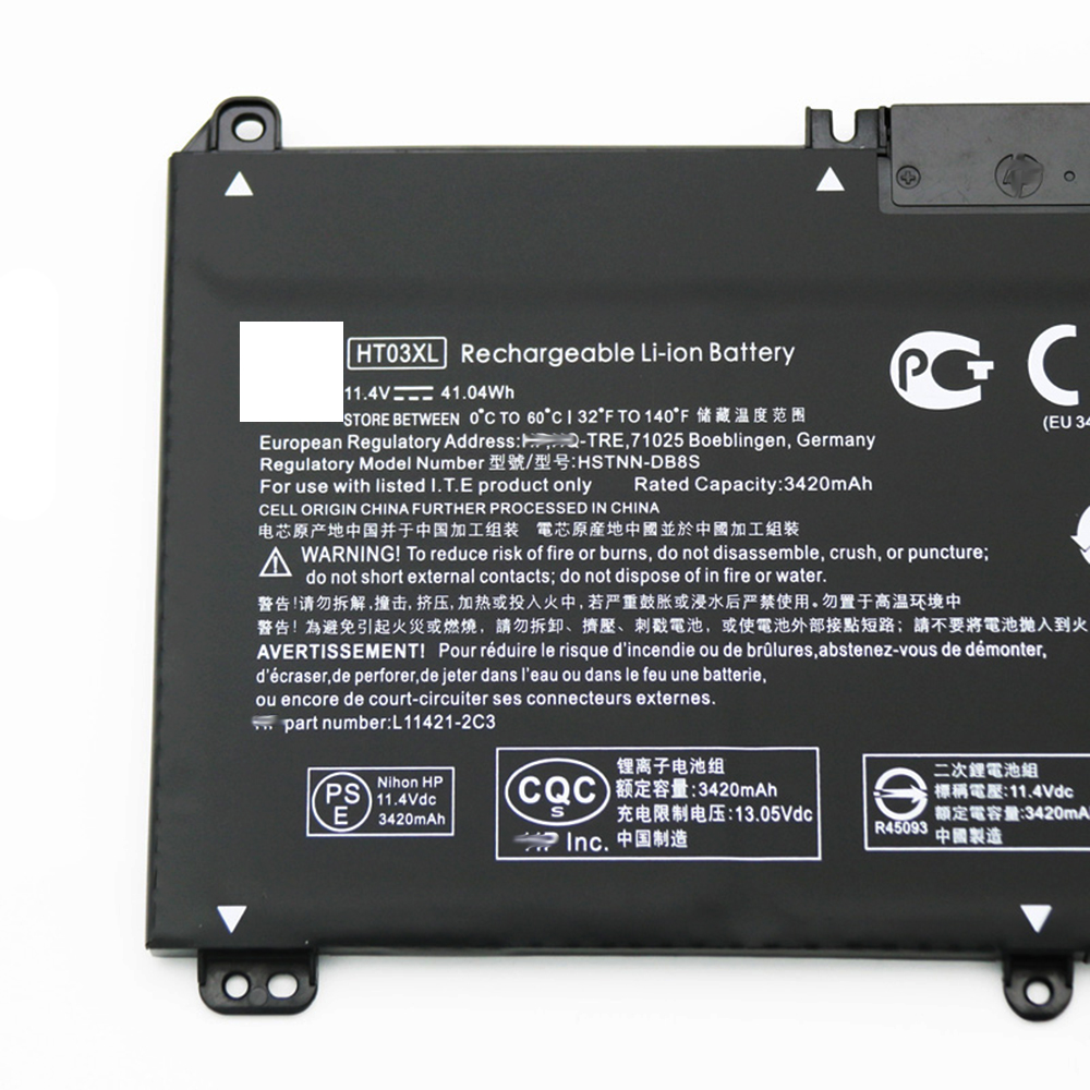 7XINbox 11.4V 41.04Wh HT03XL Original Laptop Batte... – Grandado