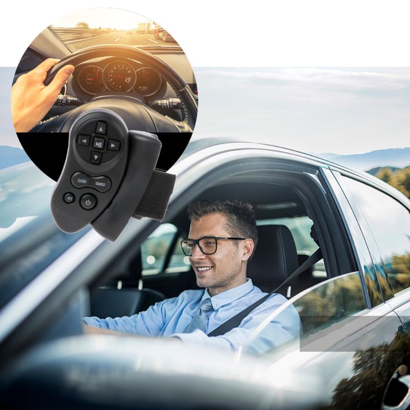 Universal Steering Wheel Learning Remote Control F... – Grandado