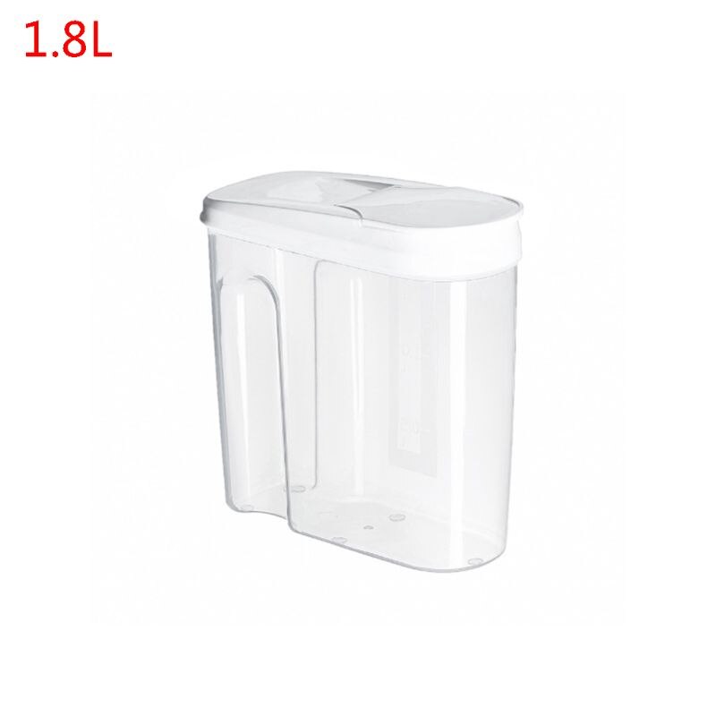 1.8L/2.5L Cereals Storage Container Airtight Plast... – Grandado