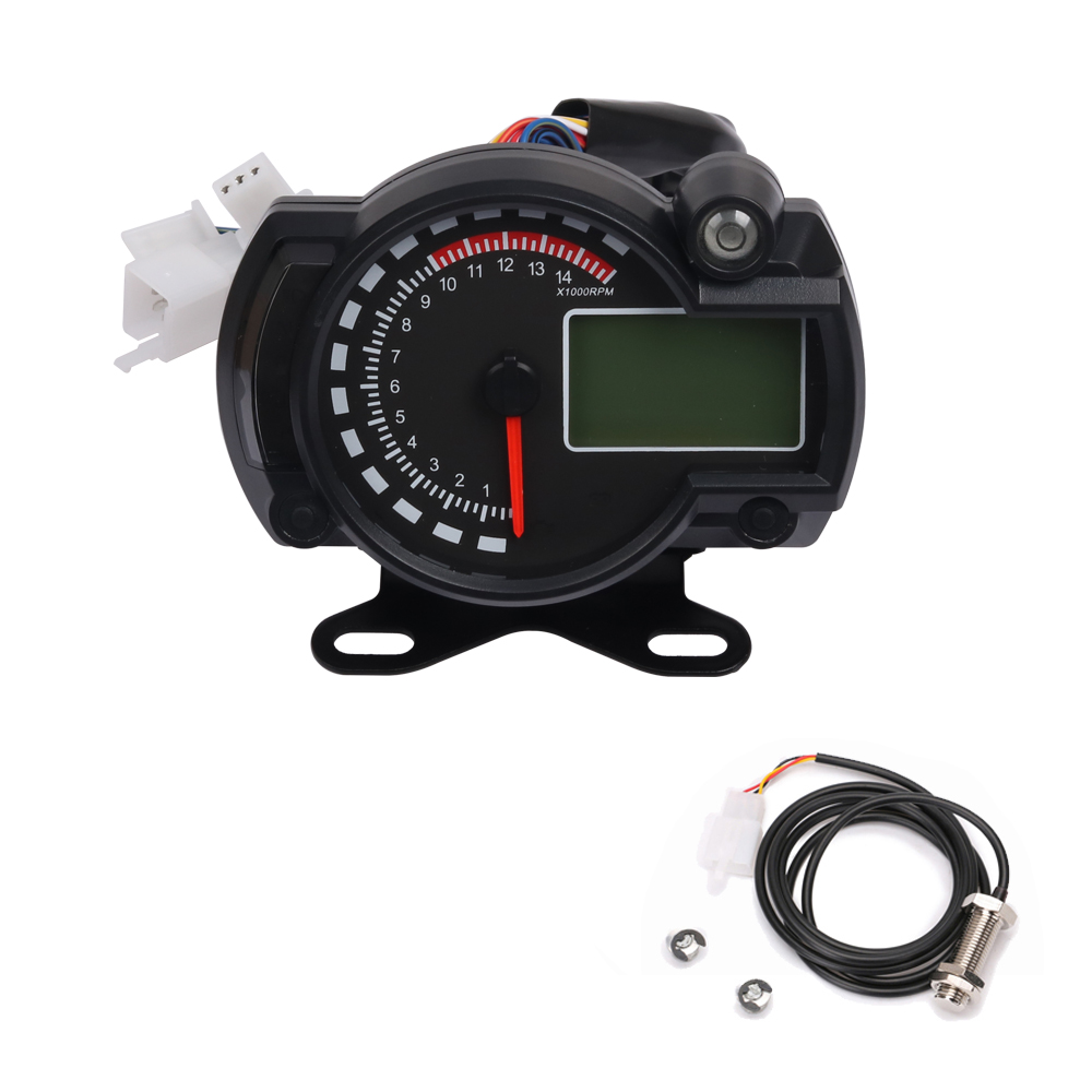 Motorcycle Lcd Digitale Gauge Indicator Snelheidsm... – Vicedeal