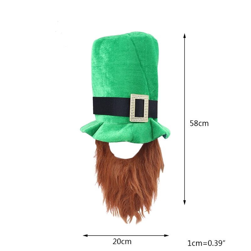Saint Patricks Day Green Hat Costume Leprechaun To... – Vicedeal