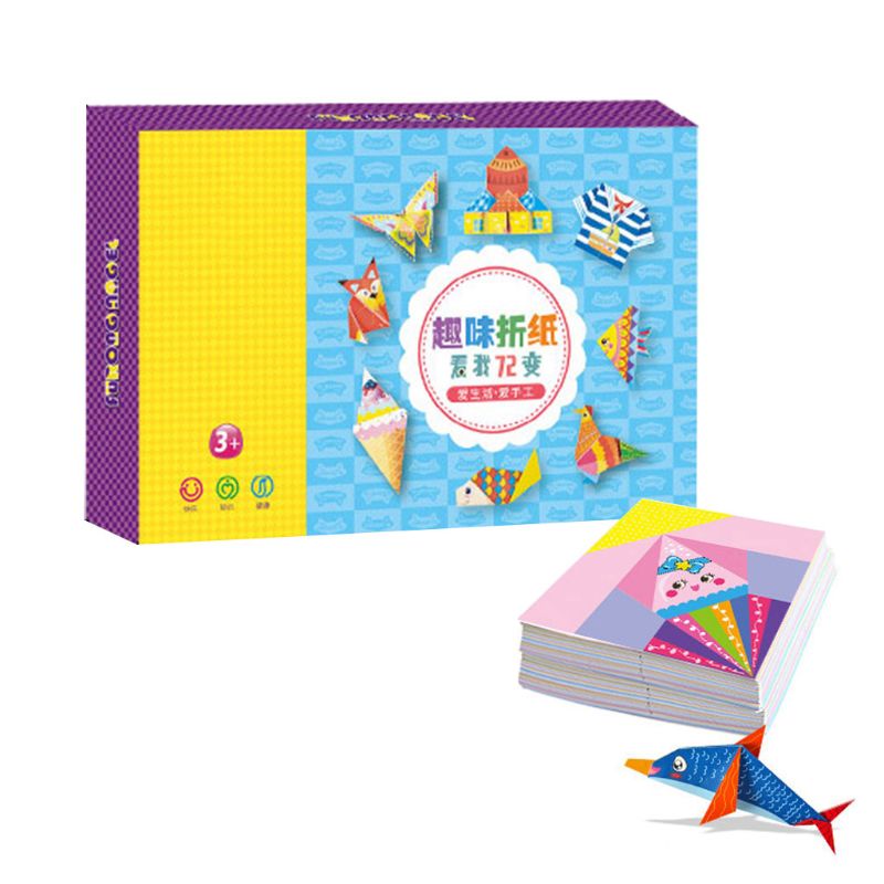 152pcs Origami Paper Cartoon Animal Book Toy Kids ... – Vicedeal