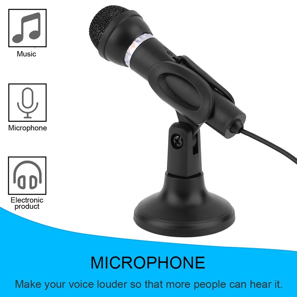 Computer Notebook Desktop Mikrofon Draht Karaoke H... – Vicedeal