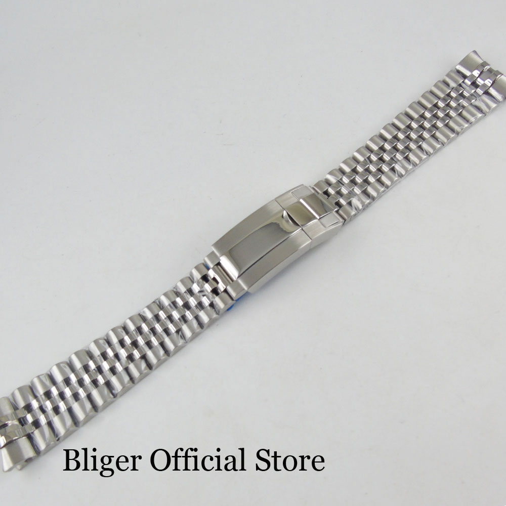 20mm BLIGER Stainless Steel Watch Bracelet Band De... – Grandado