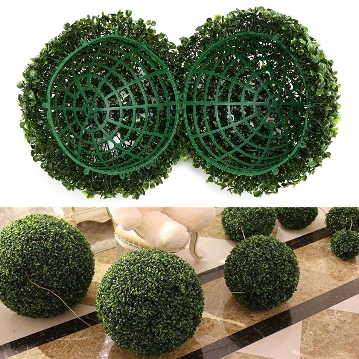 Large 48cm 42cm Artificial Plant Ball Topiary Tree... – Grandado