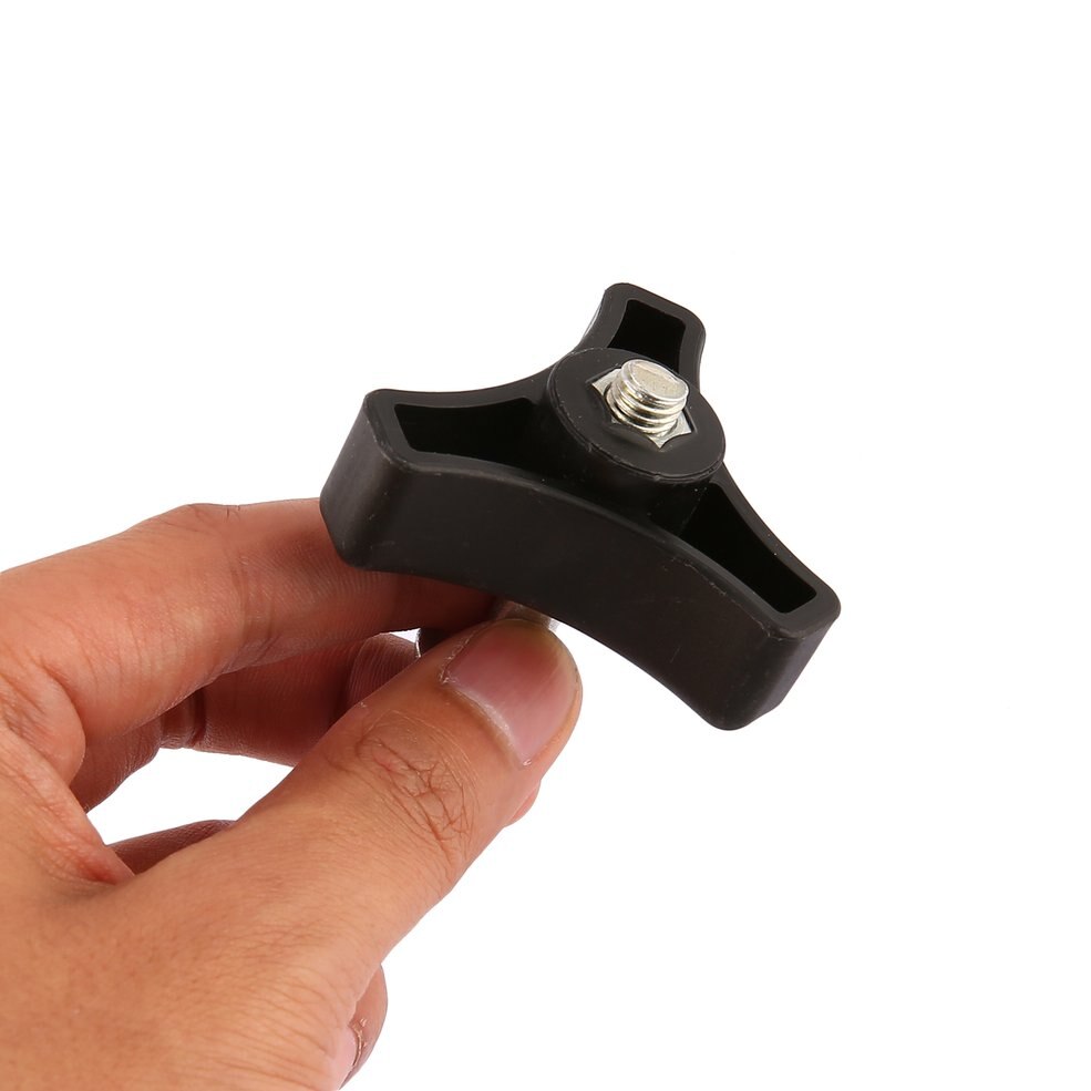 1 Stuks Zwart Plastic Driehoek Handvat Knop Moer S... – Vicedeal