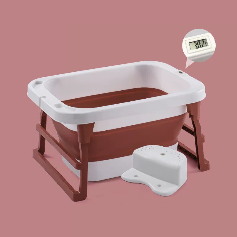 Baby Bathtub Children Bathing Bucket Baby Bathing ... – Grandado