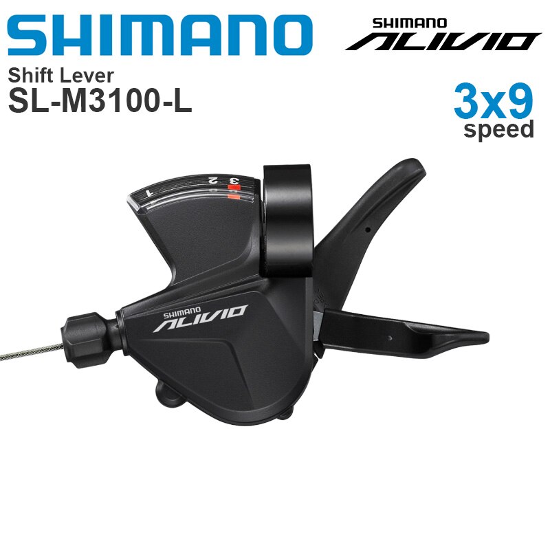Original SHIMANO ALIVIO M3100 3x9v Shifter Groupse... – Grandado