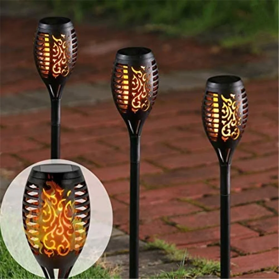 Creatieve Solar Led Vlam Licht Outdoor Flikkerende... – Vicedeal