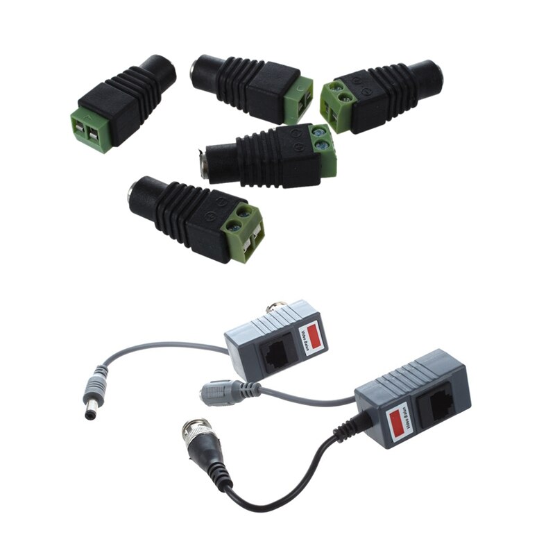 5X Dc Power Female Jack 5.5X 2.1Mm Connector Kabel... – Grandado