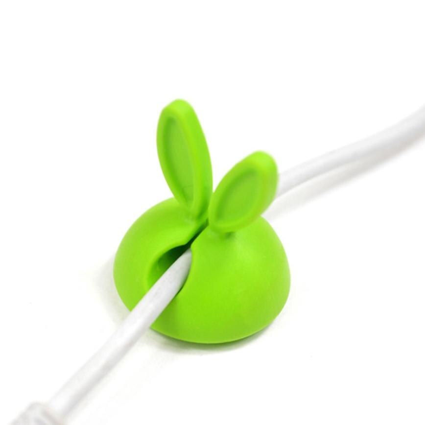 1/5/10pcs Cartoon Bunny Ears Cable Clips Desktop W... – Vicedeal