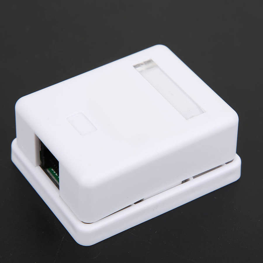 2 pces cat6 rj45 8p8c caixa de montagem em superfí... – Grandado