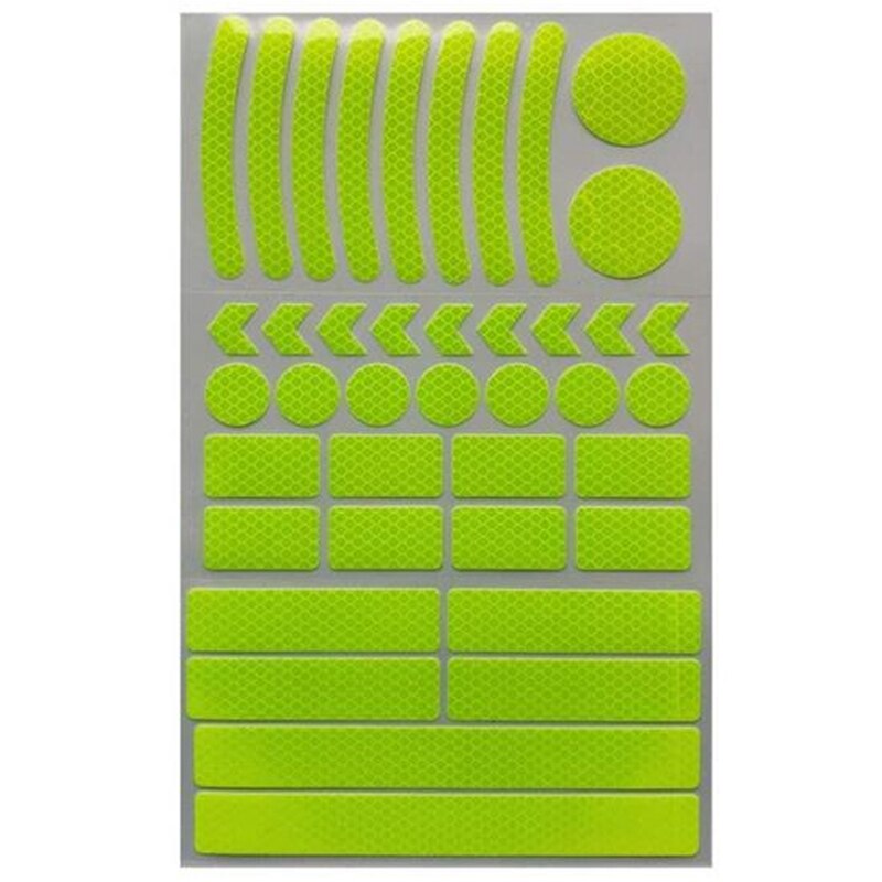 Novel-42Pcs Reflective Stickers, Reflective Helmet... – Grandado