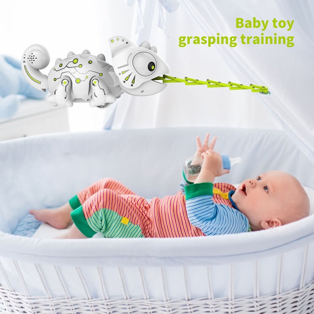 RC Animals Toys 2.4GHz Chameleon Lizard Smart Toy ... – Grandado