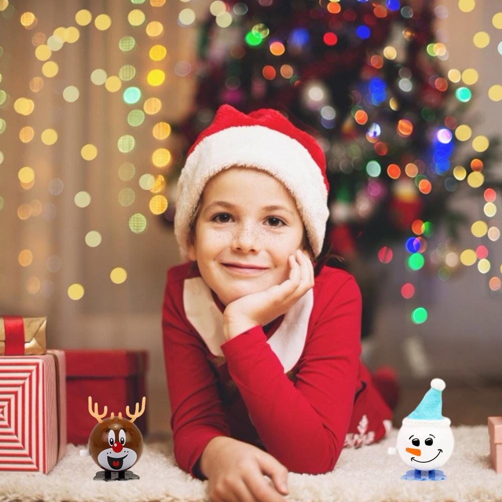 12 Pack Christmas Wind Up Toys Cute Santa Snowman ... – Vicedeal