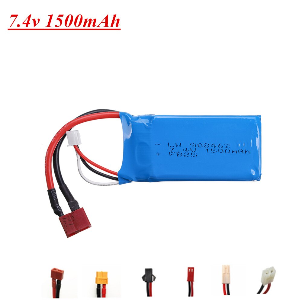 7.4v 1500 mah 2s lipo batteri för q39 wltoys a95... – Grandado