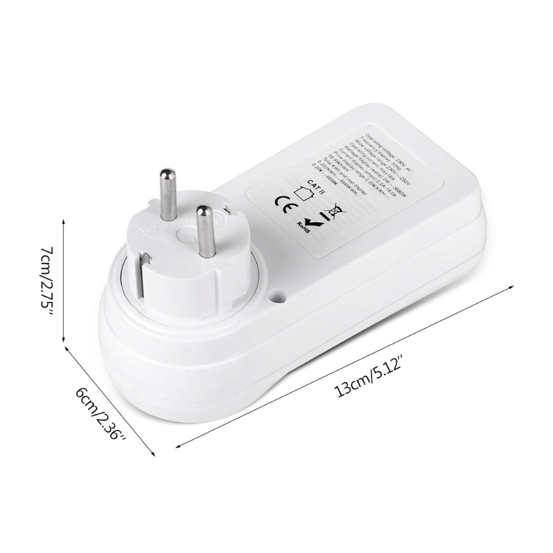 Electricity Usage Monitor Digital Wattmeter Ac Pow Grandado