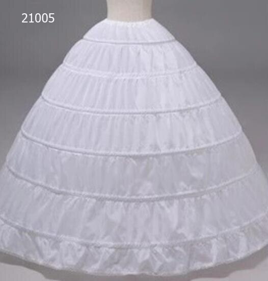 White Wedding Accessories Ball Gown Layers tulle P... – Grandado