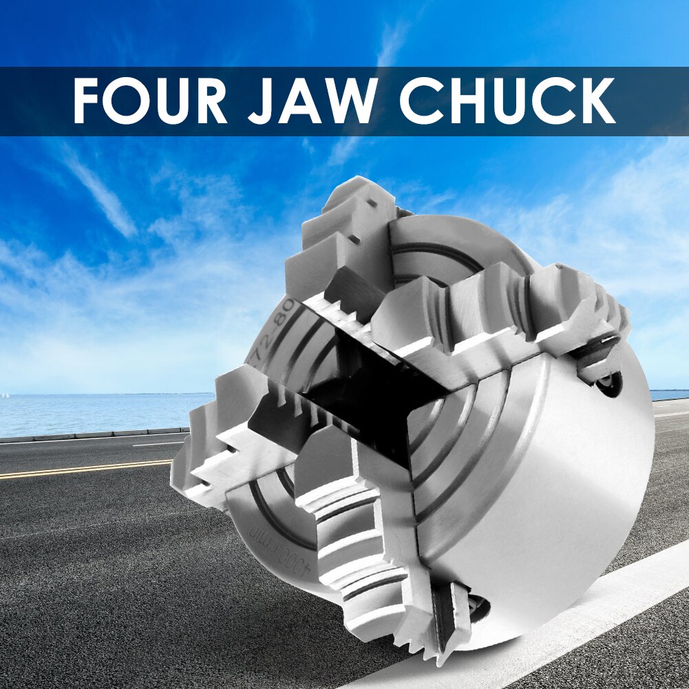 K72-80 Mini Collet Metal 4-Jaw Lathe Chuck Clamp W... – Grandado