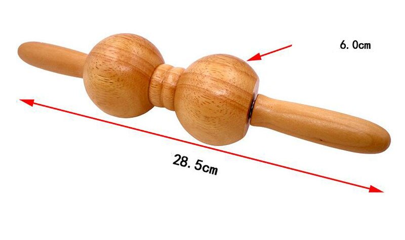 Milky white oval 6 thick yoga meridian rod shaft f... – Grandado