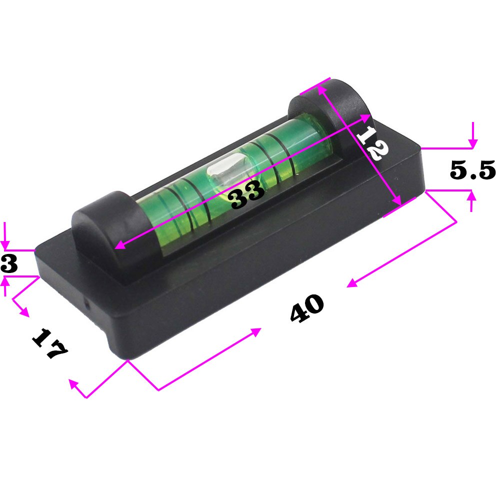 HACCURY Mini Bubble Level Protractor Small Spirit ... – Vicedeal